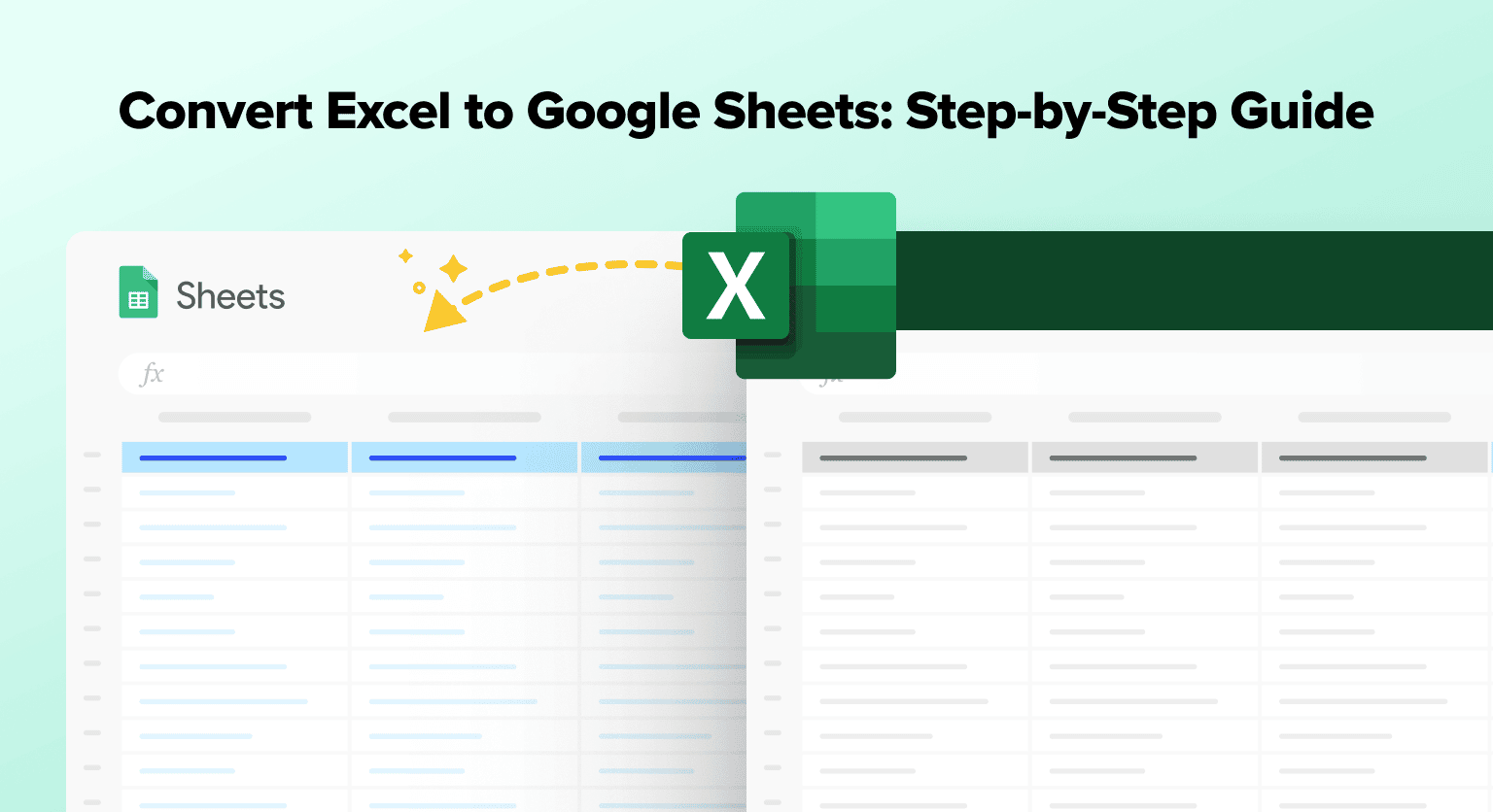 Convert Excel To Google Sheets Step by Step Guide Coefficient