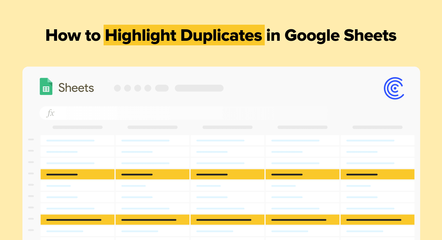 Highlight Duplicates In Google Sheets Top 5 Methods