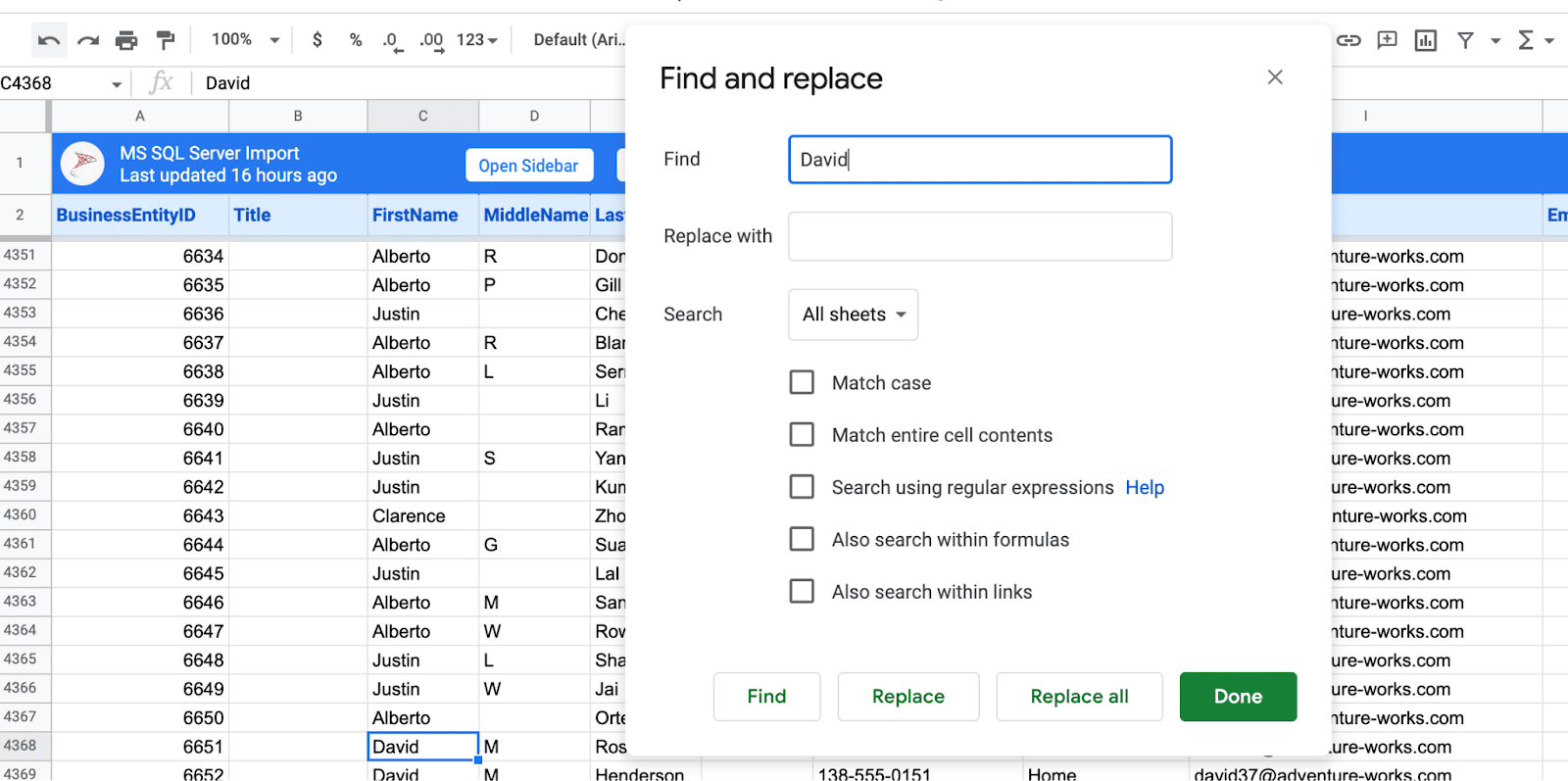 How To Search In Google Sheets Coefficient
