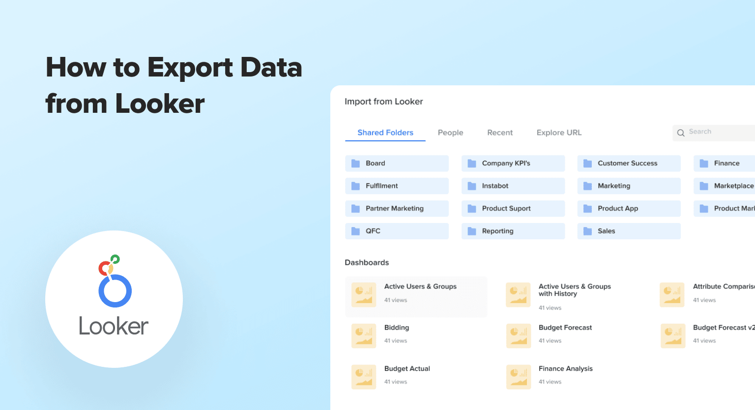 How To Export Data From Looker Coefficient