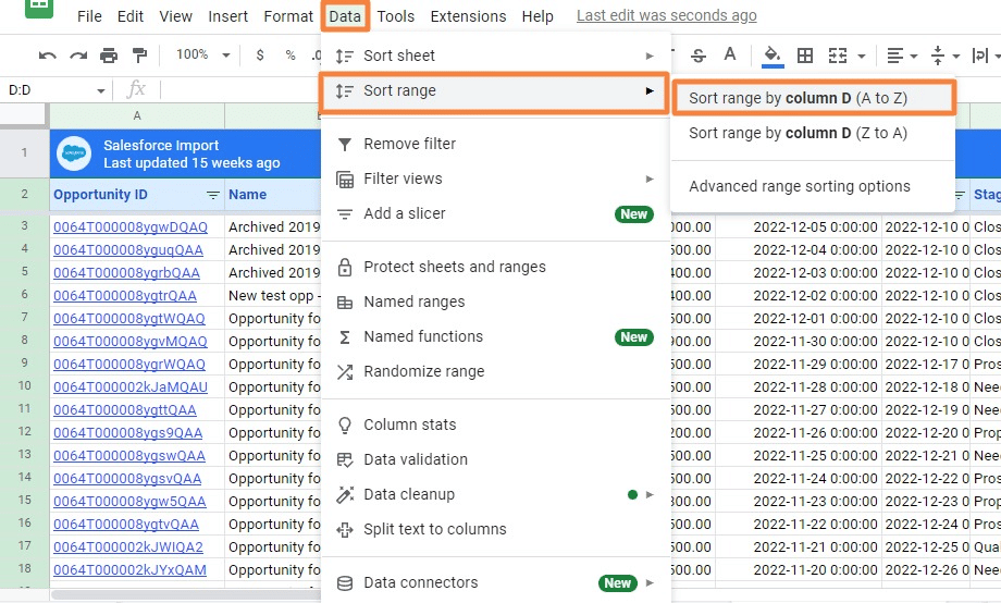 How To Alphabetize In Google Sheets Coefficient