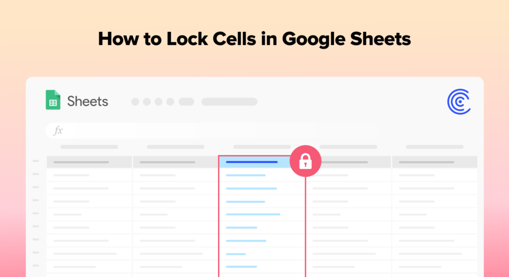 How To Lock Cells In Google Sheets