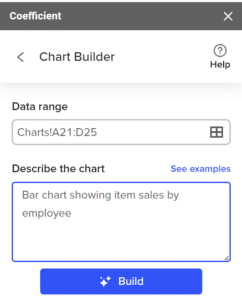 Data Visualization using AI in Google Sheets