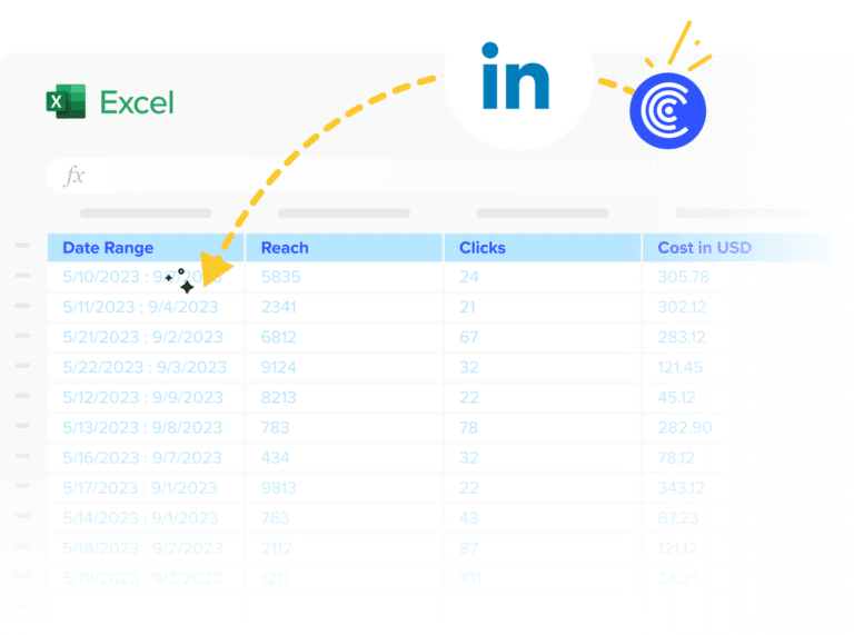Connect LinkedIn to Excel in 1 minute
