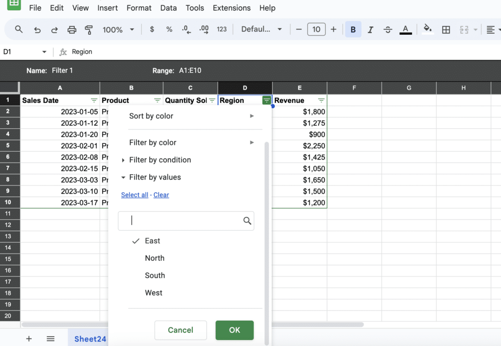Master Google Sheets Filters for Business Data Analysis