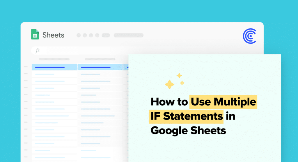 Mastering Multiple IF Statements In Google Sheets Step by Step Guide