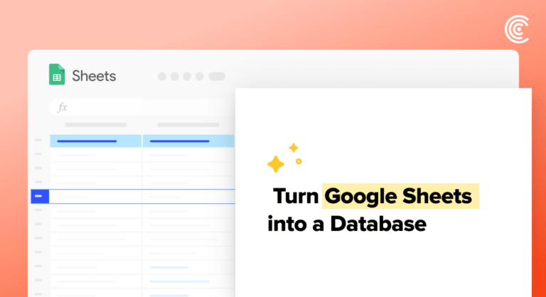 Streamline Data Management Using Google Sheets as a Database