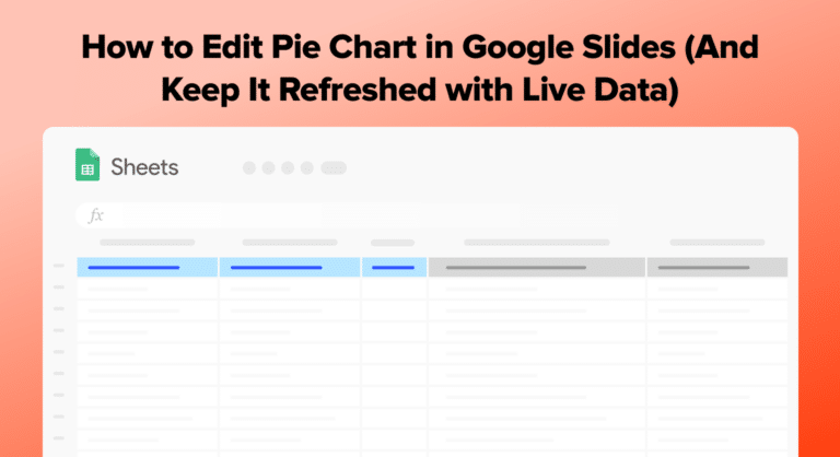 How to Edit Pie Chart in Google Slides (And Keep It Refreshed with Live ...