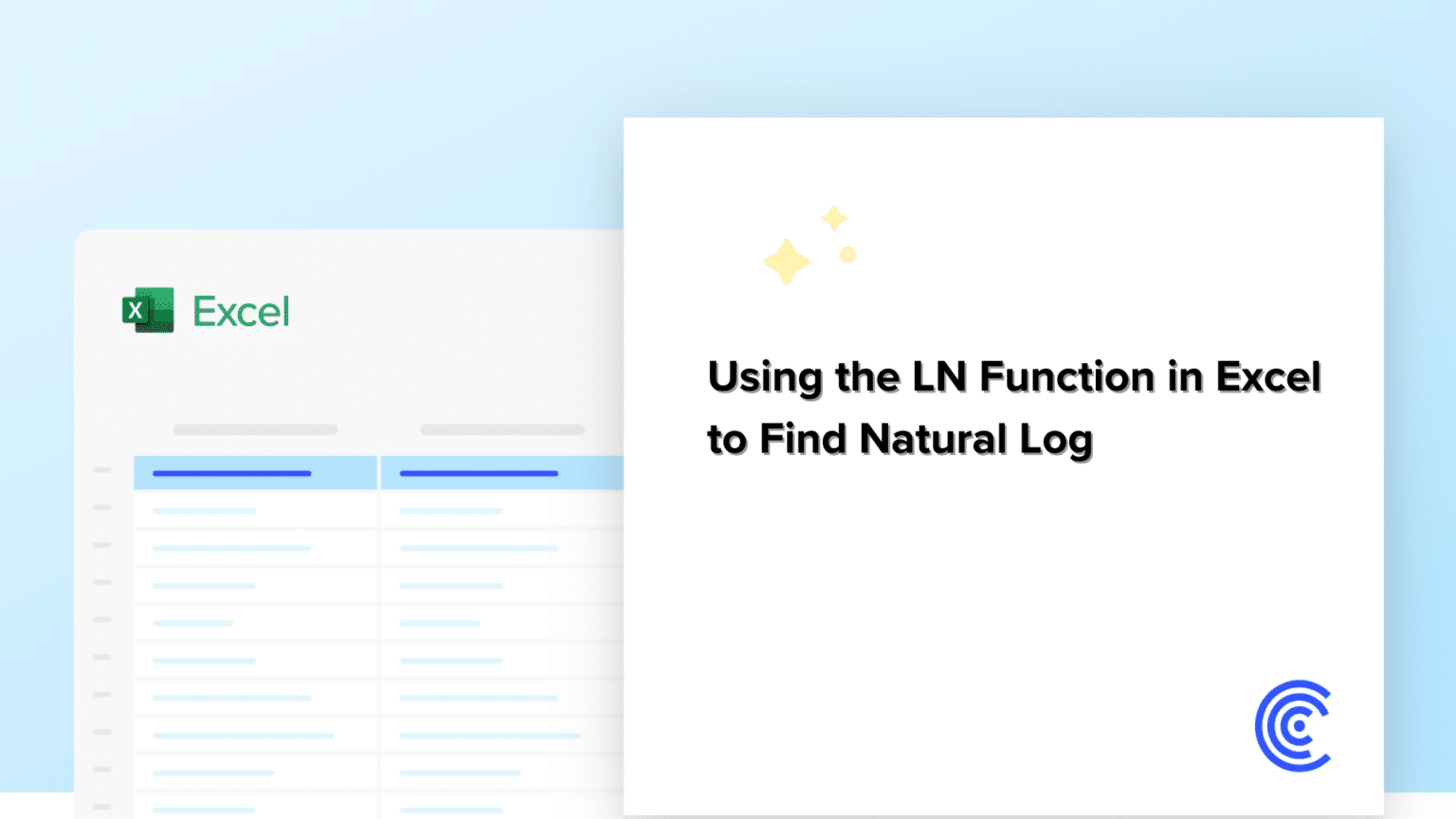 Using the Natural Log Excel Function to Calculate Logarithms Effortlessly