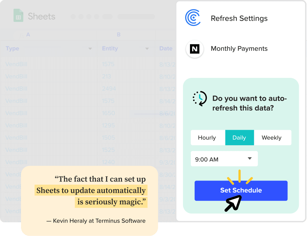 Connect NetSuite to Google Sheets & Pull Data in 1 Minute