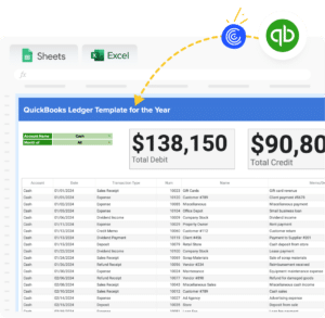 Free QuickBooks Ledger Template for Financial Management