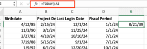 TODAY Function in Excel: Insert & Calculate Current Dates (2025 Guide)