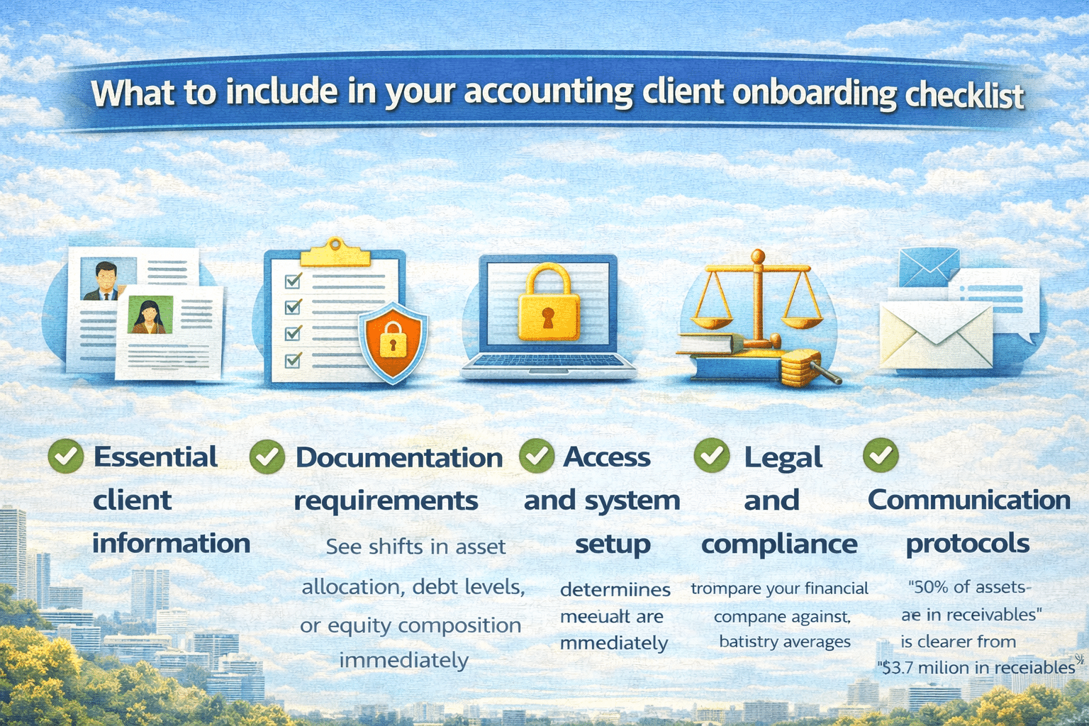 New accounting client checklist: Streamline onboarding