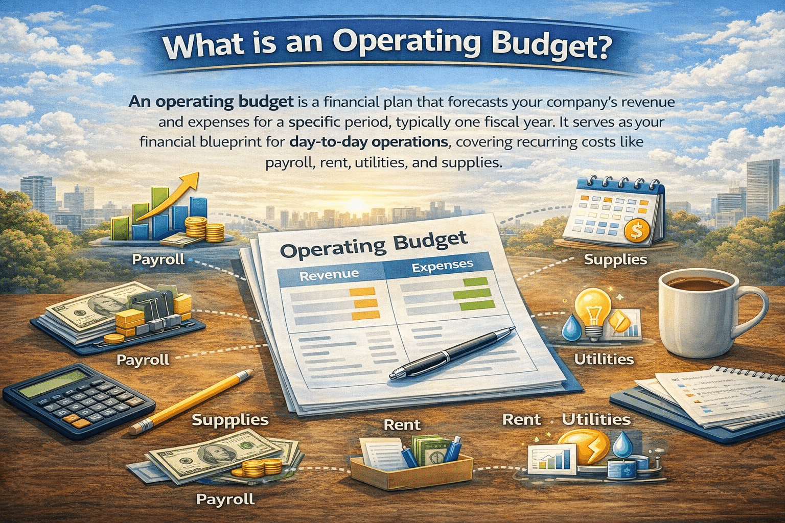 How to Create an Operating Budget (Step-by-Step Guide) - Coefficient