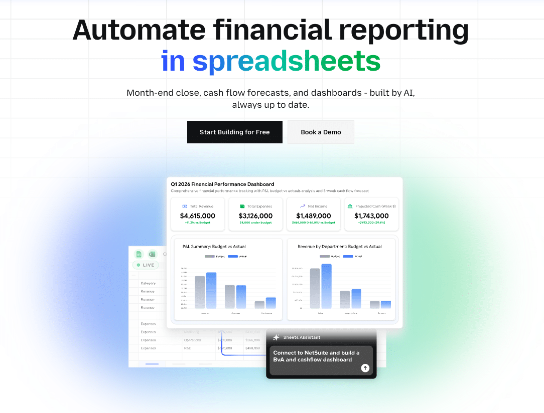 Best 6 AI Tools for CFOs in 2026 [w/ Feature Comparison Table ...
